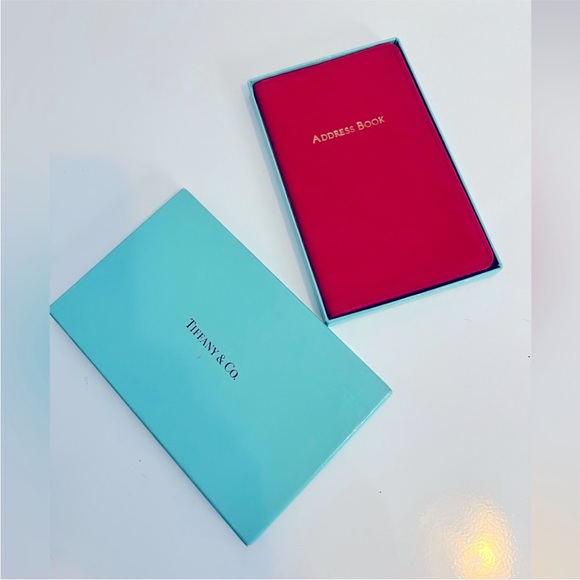 Tiffany & Co. | Office | Vintage Tiffany Co Red Address Book | Poshmark